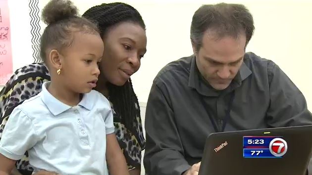 Miami-Dade schools pre-schoolers sent home with laptops - WSVN 7News ...