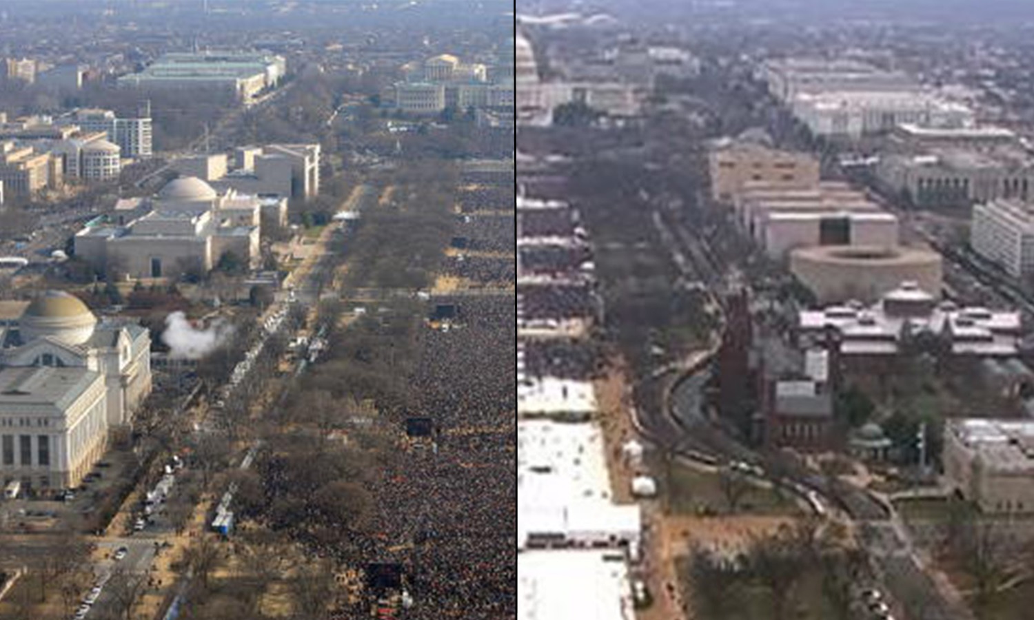 Inauguration ceremony turnout more modest for Trump than Obama - WSVN ...