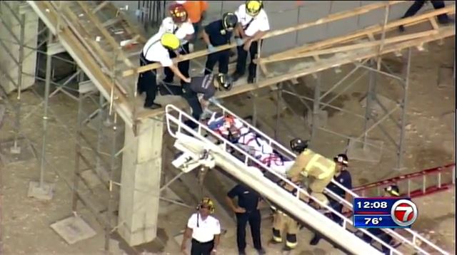 Worker electrocuted by 7,000 volts at Miami construction site – WSVN ...