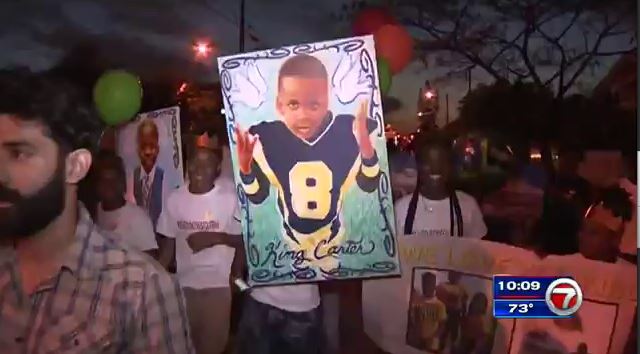 NW Miami-Dade march marks 1-year anniversary of King Carter’s death ...