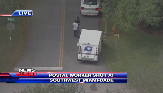 Report: Postal carrier shot at in Southwest Miami-Dade - WSVN 7News ...
