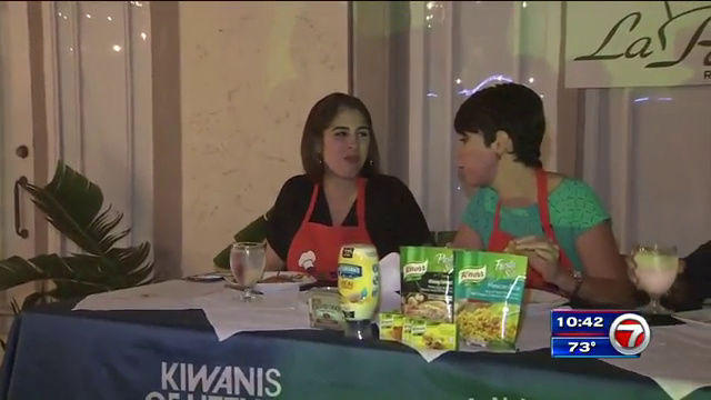 7’s Belkys Nerey, Alex de Armas judge Carnaval cooking contest – WSVN ...