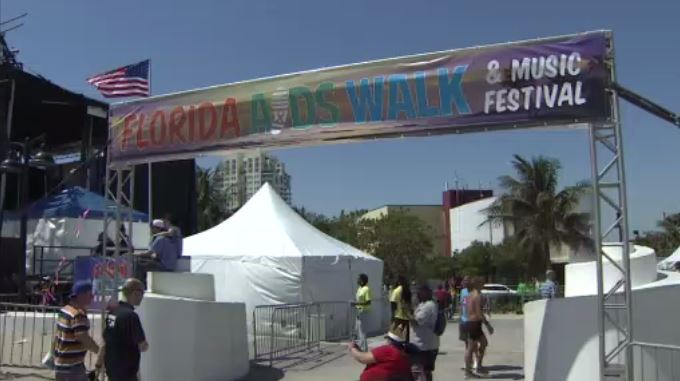 Hundreds take part in Florida AIDS Walk in Fort Lauderdale - WSVN 7News ...