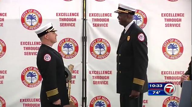 Miami Fire chief retires after 32 years of service - WSVN 7News | Miami ...