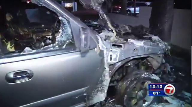 4 cars set on fire across Southwest Miami-Dade - WSVN 7News | Miami ...