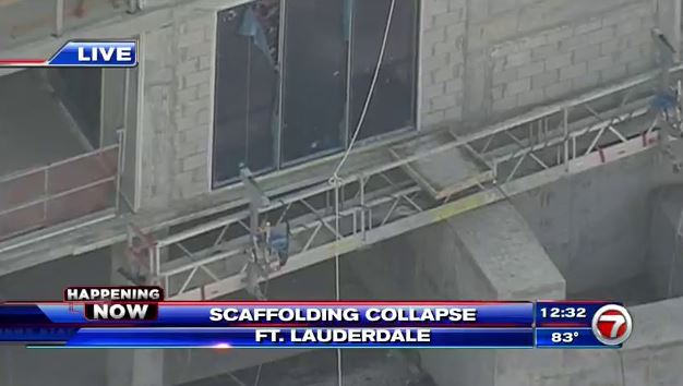 Worker falls nearly 30 feet after scaffolding collapses in Fort ...