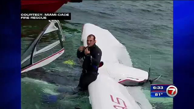 Small plane makes water landing at Biscayne National Park - WSVN 7News ...