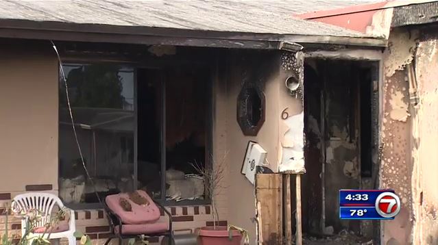 Crews put out Margate house fire - WSVN 7News | Miami News, Weather ...