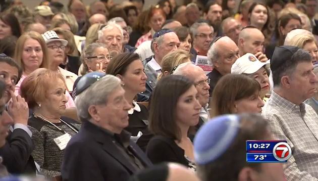 Miami Beach temple hosts Holocaust Remembrance Day ceremony - WSVN ...