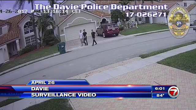 Video shows thief swiping package from Davie doorstep - WSVN 7News ...