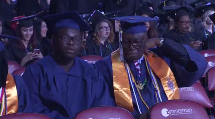 Father and son graduate together from Broward College - WSVN 7News ...