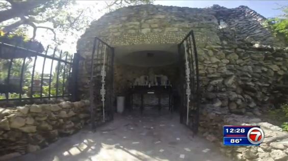 Church grotto offers hurricane protection in Key West - WSVN 7News ...