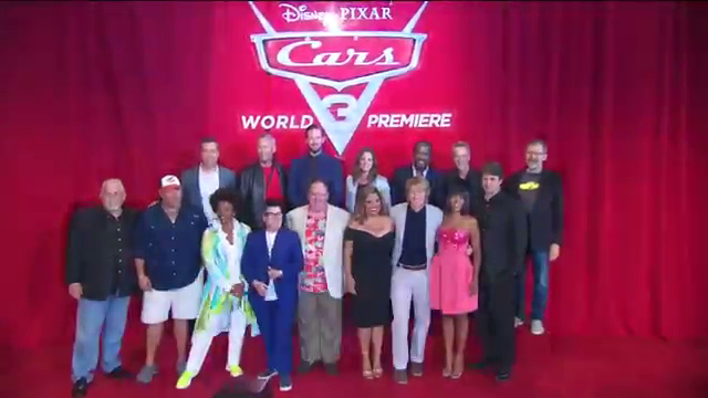 ‘Cars 3’ stars, celeb friends make pit stop at California premiere ...