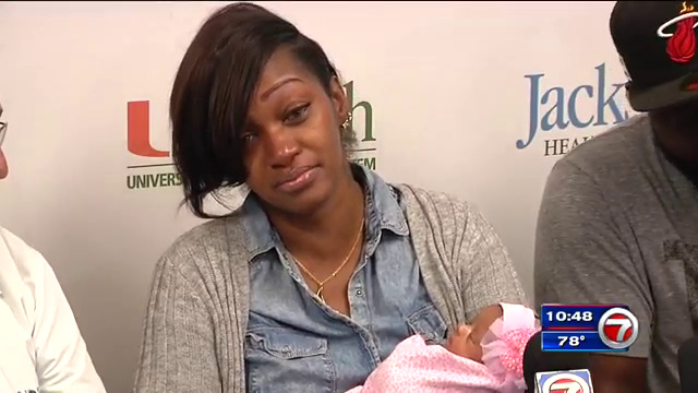 Mother thanks doctors after pregnancy complications led to C-section ...