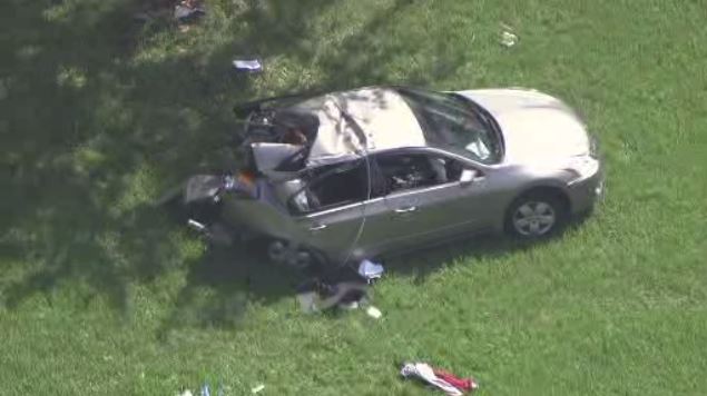 3 teens airlifted after car hits tree in Miramar - WSVN 7News | Miami ...