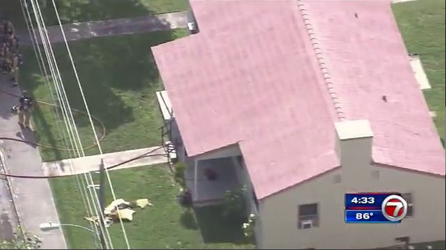 One transported after fire in Miami duplex - WSVN 7News | Miami News ...