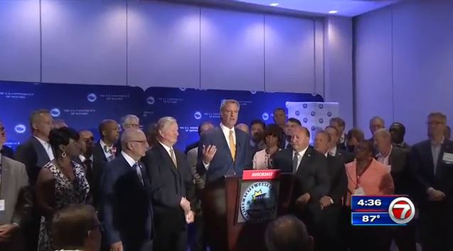 Miami Beach hosts US Conference of Mayors to discuss city issues - WSVN ...