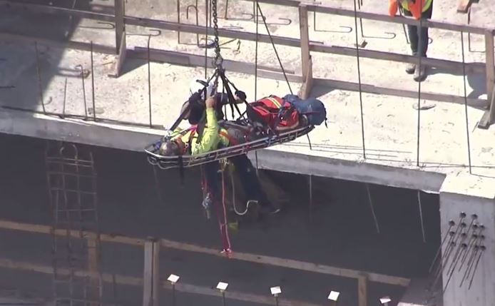 Fort Lauderdale firefighters rescue construction worker from high rise ...