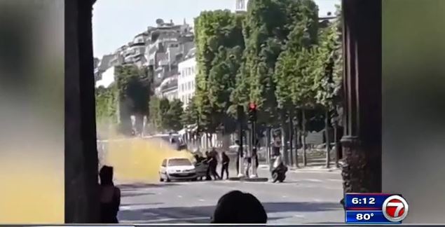 Paris: 4 family members detained after Champs-Elysees attack - WSVN ...