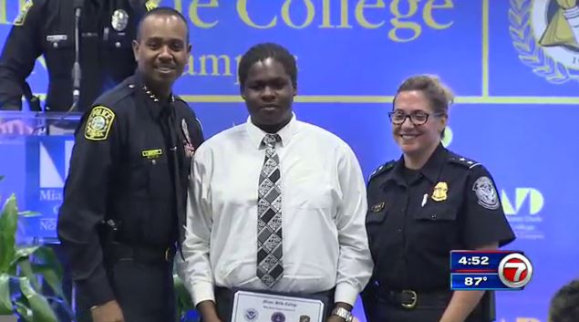 Students graduate from Police Explorers Program - WSVN 7News | Miami ...