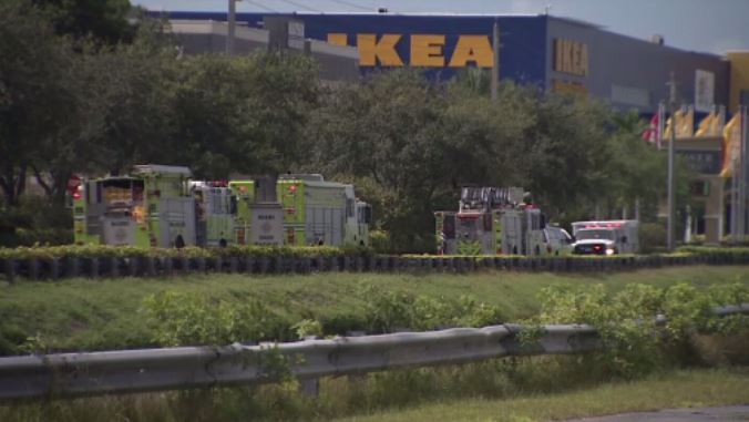 Unattended package detonated near Sweetwater IKEA - WSVN 7News | Miami ...
