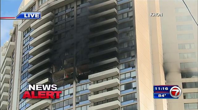 Honolulu high-rise fire that left 3 dead like ‘horror movie’ - WSVN ...