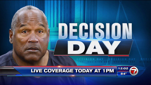 OJ Simpson making case for his freedom on live TV - WSVN 7News | Miami ...