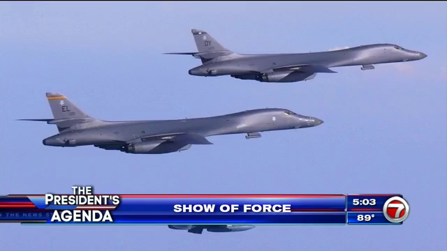 US bombers fly over South Korea after North’s 2nd ICBM test - WSVN ...