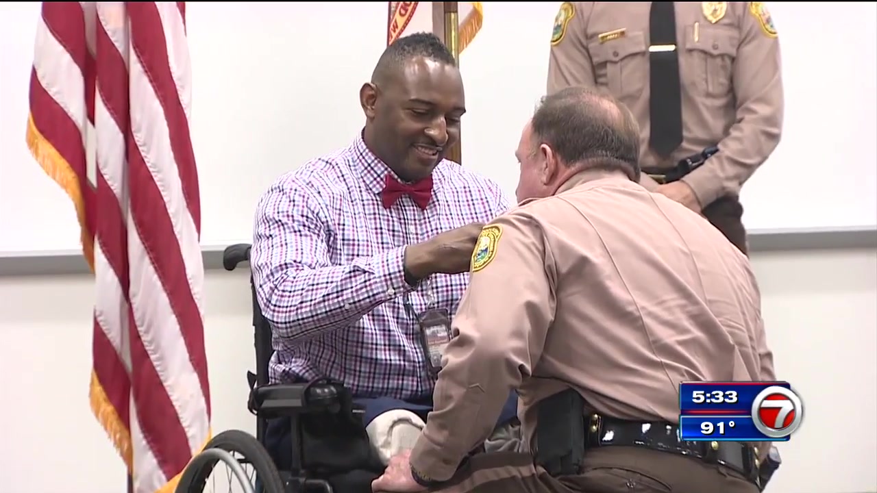 Miami-Dade Police hold celebration for promoted officers - WSVN 7News ...