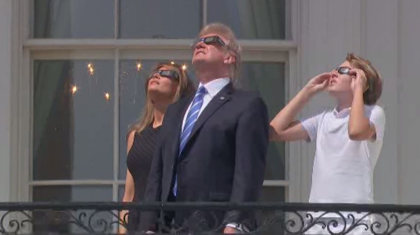 Trump to watch eclipse from White House - WSVN 7News | Miami News ...