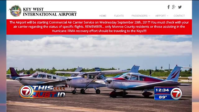 Key West International Airport to reopen Wednesday - WSVN 7News | Miami ...