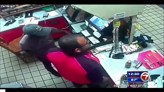 Armed duo rob Hollywood Shell gas station - WSVN 7News | Miami News ...