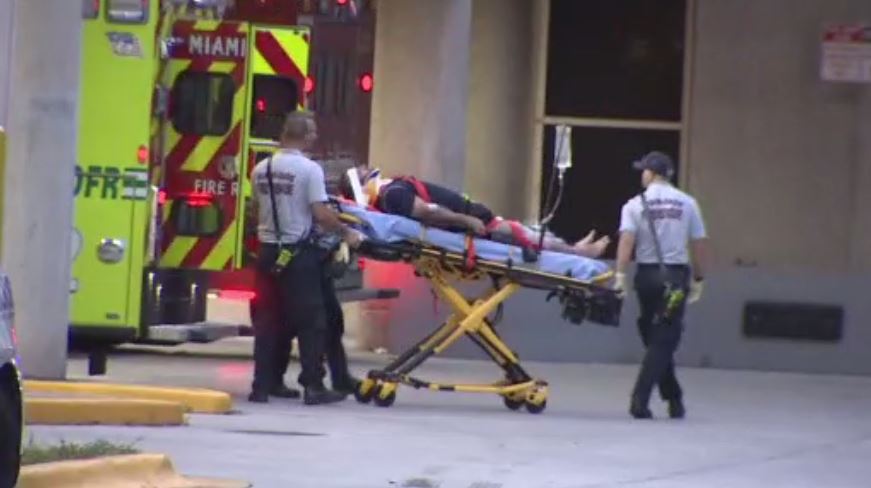 2 Pedestrians Hospitalized After Being Hit By Car At Mia Wsvn 7news