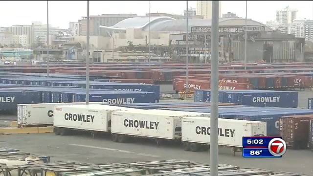 Puerto Rico’s aid is trapped in thousands of shipping containers at ...