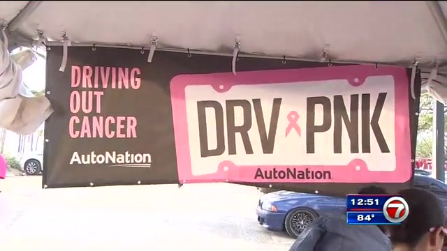 AutoNation kicks of Drive Pink initiative in Fort Lauderdale – WSVN ...