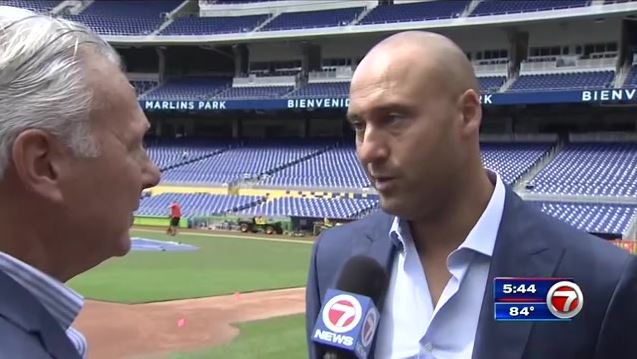 Jeter begins building Marlins front office by hiring Denbo - WSVN 7News ...