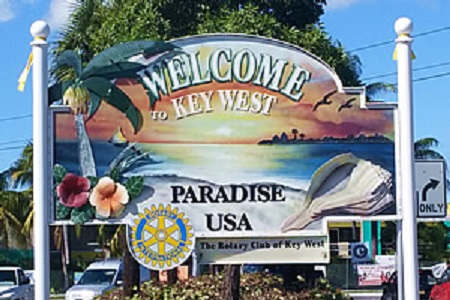 Mystery: Where’s the sign that welcomes visitors to Key West - WSVN ...