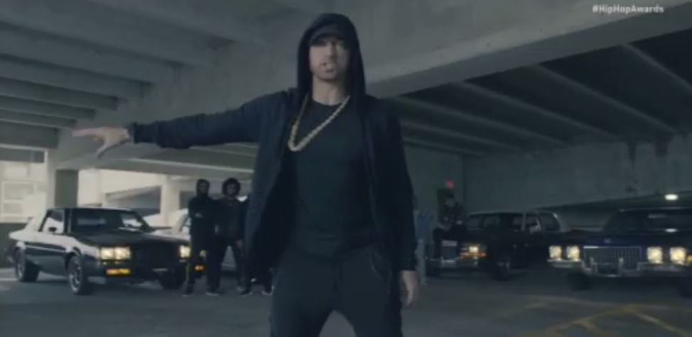 Eminem calls on fans to match his flow with the ‘#GodzillaChallenge ...