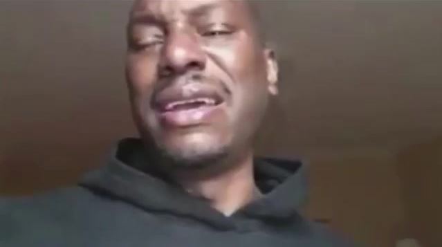 tyrese crying interview