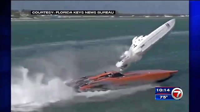 Boaters unharmed after speedboats collide in Key West - WSVN 7News ...