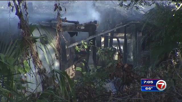 Crews respond to house fire in NW Miami-Dade - WSVN 7News | Miami News ...