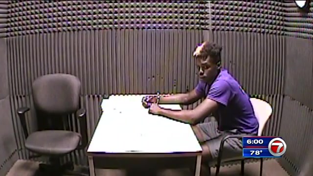 Police Interrogation Video Released Of Teen Accused Of Raping Woman Wsvn 7news Miami News 1434