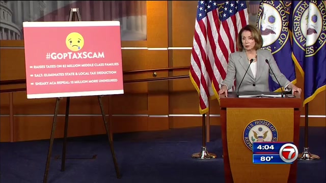 Nancy Pelosi Calls On Conyers To Resign Amid Sex Allegations Wsvn