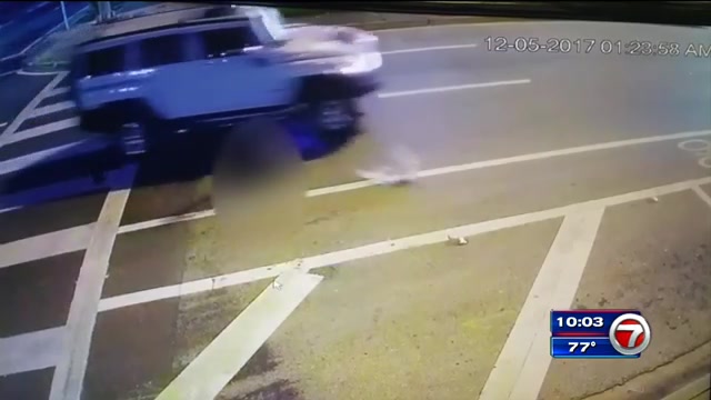 Video shows Hummer hitting pedestrian, fleeing scene in Miami - WSVN ...