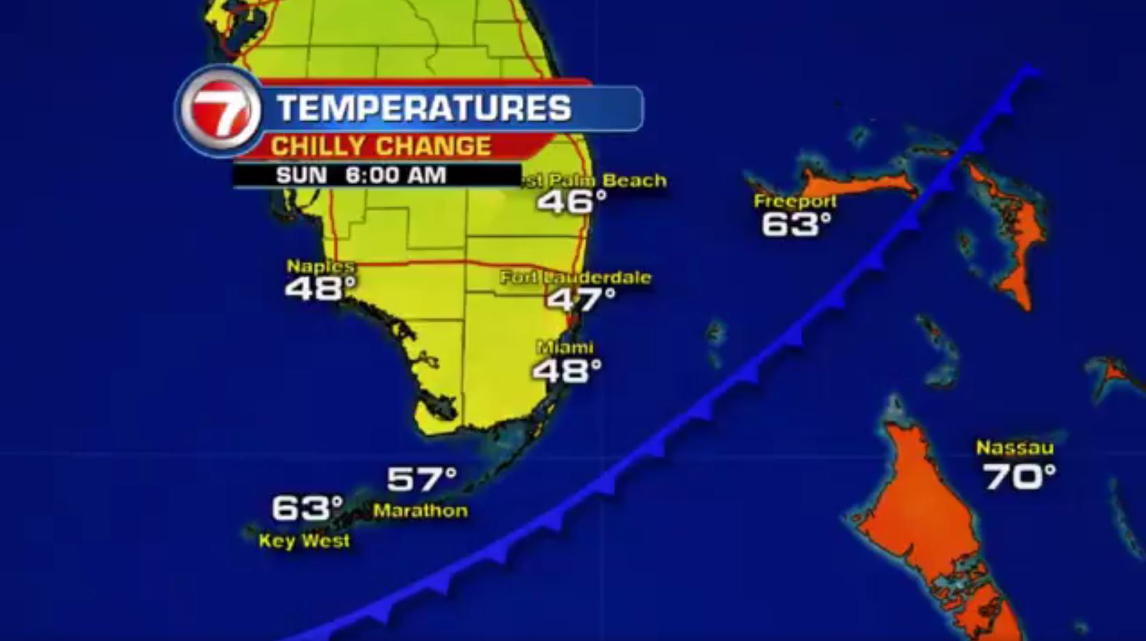 Broward County declares cold weather emergency ahead of chilly weekend ...