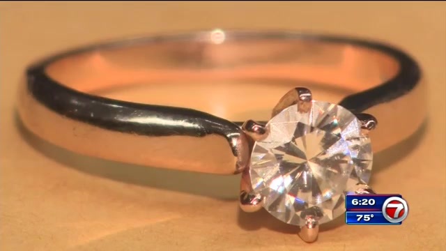 Officials search for owner of diamond ring found at MIA - WSVN 7News ...