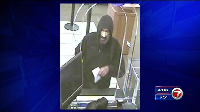 Search underway for Hollywood bank robber – WSVN 7News | Miami News ...