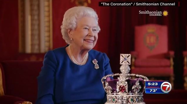 Crown could break your neck, Queen Elizabeth says - WSVN 7News | Miami ...