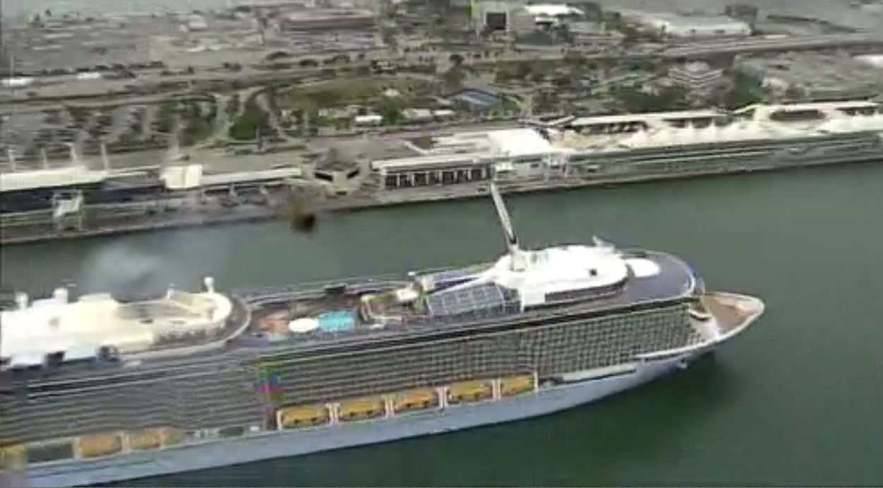 Royal Caribbean’s high-tech ship Anthem of the Seas visits PortMiami ...