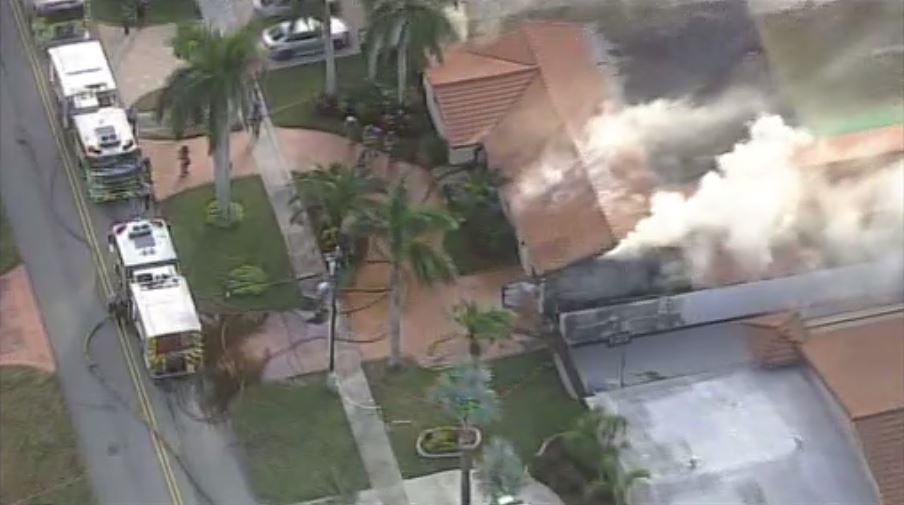 Fire in Northwest Miami-Dade leaves home charred - WSVN 7News | Miami ...